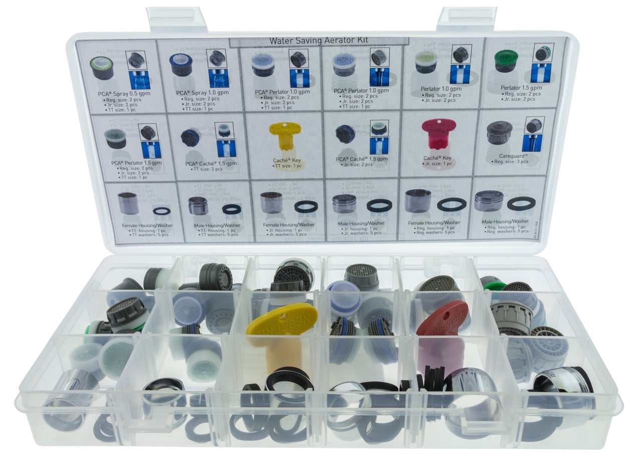 Pro Aerator Kit Faucet Water Saving Selection of faucet attachments ...