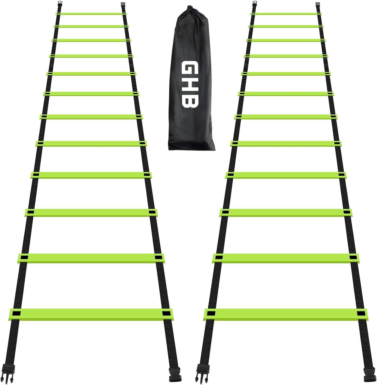 Pro Agility Ladder Agility Training Ladder Speed 12 Rung 20ft with Carrying Bag - Walmart.com