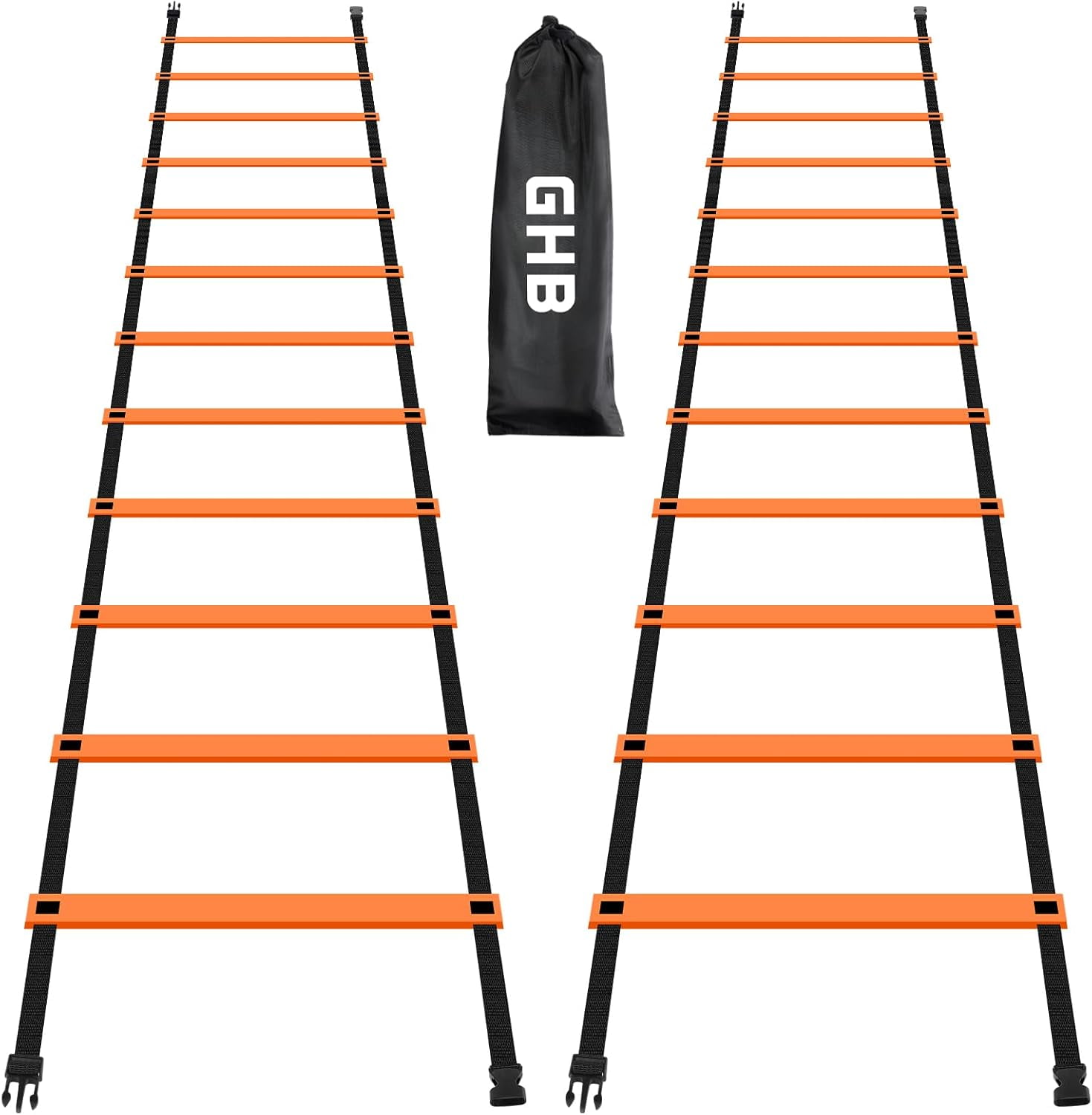 Pro Agility Ladder Agility Training Ladder Speed with Carrying Bag ...