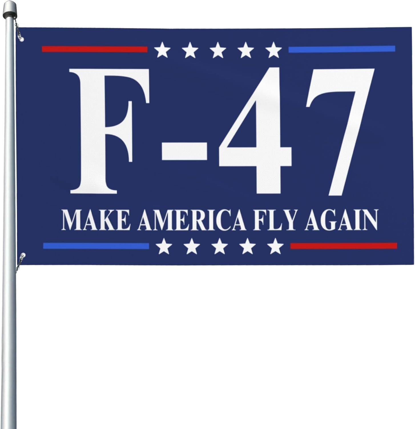 Pro America Fighter Jet Flag – 3x5 Ft Garden Sign – Make America Fly ...