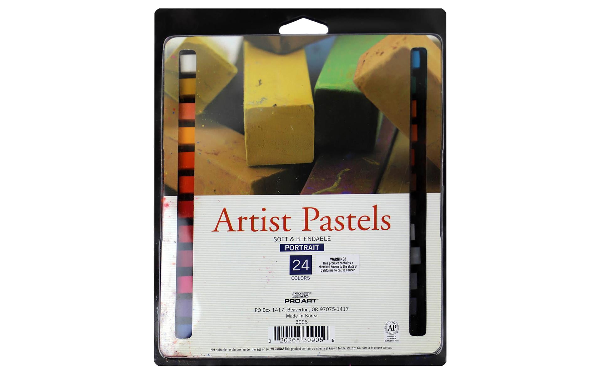 Pro Art Artist Pastels Square 24pc Portrait, Soft Pastels, Pastels for ...