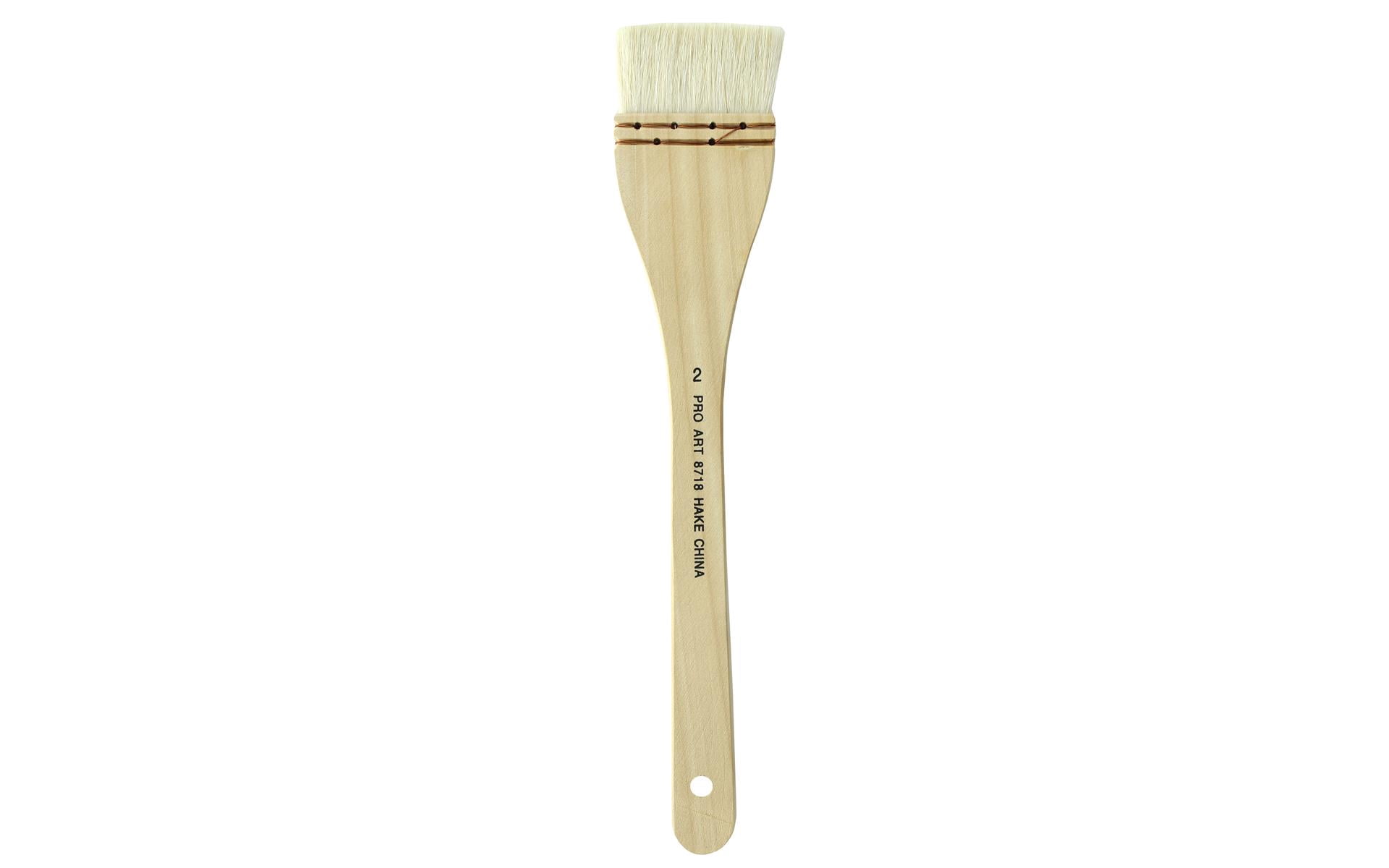 Pro Art Brush Hake 2"x1", Hake Brush, Pottery Glaze Brushes, Japanese ...