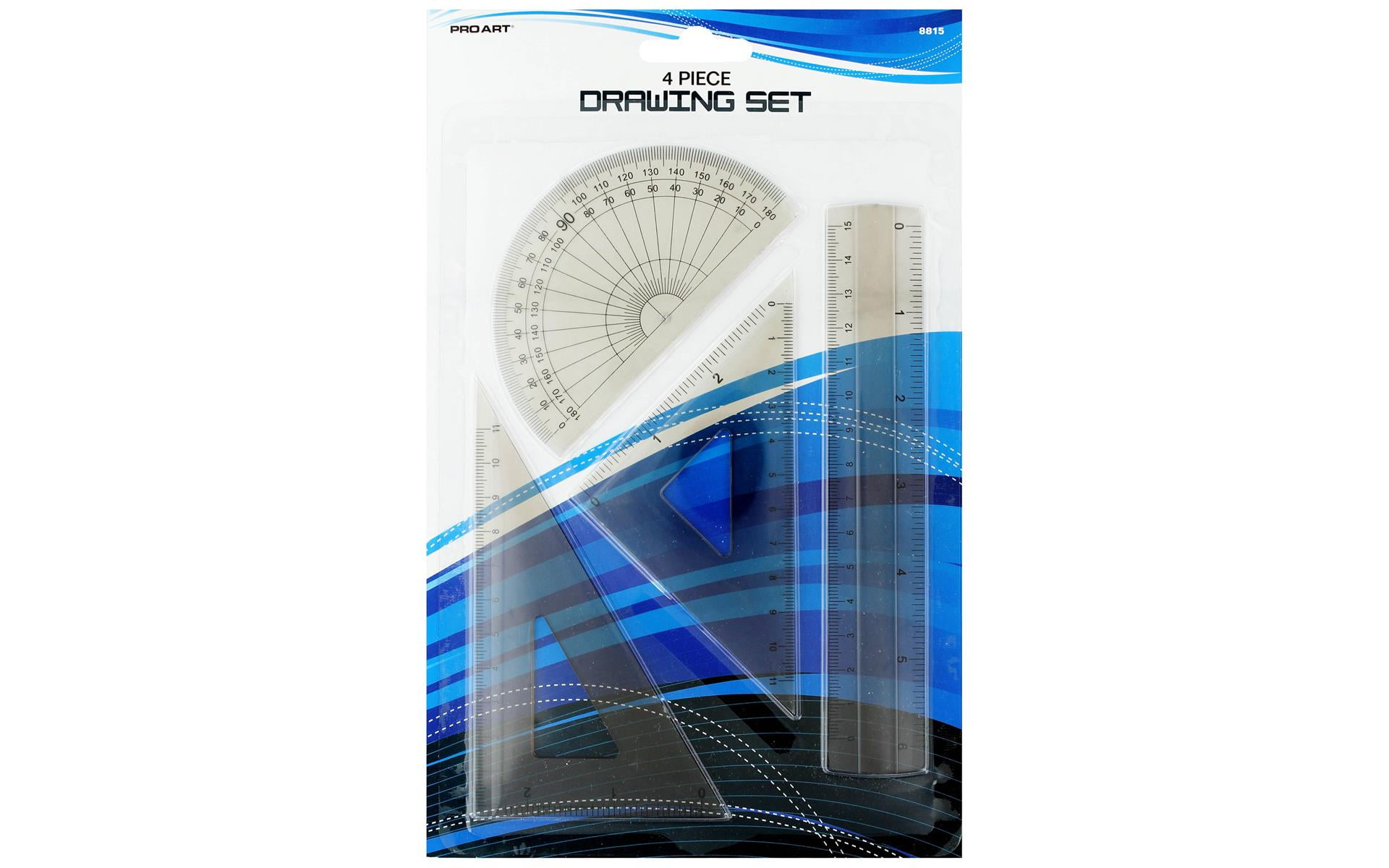 Pro Art Drawing Set Small 4pc - Walmart Business Supplies