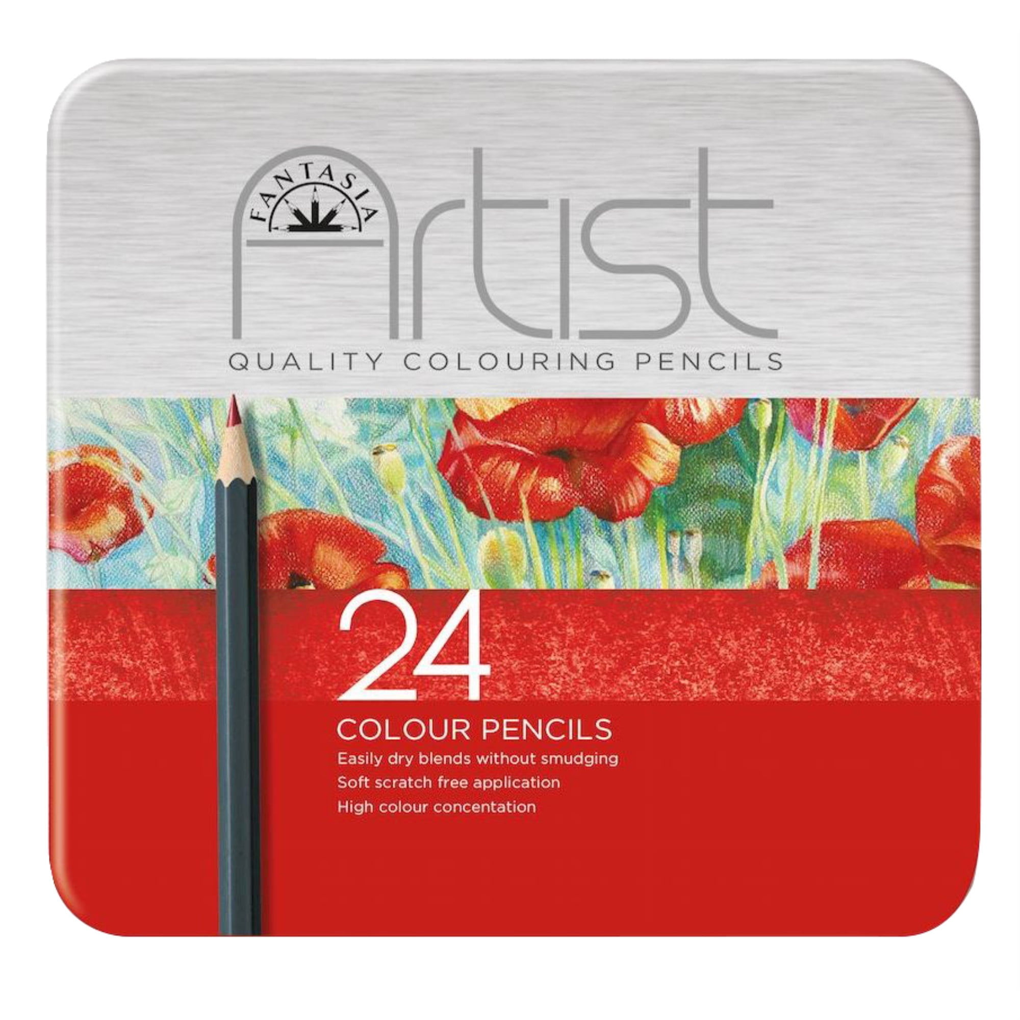 Pro-Art Fantasia Premium Colored Pencil Set 24pc - Walmart.com