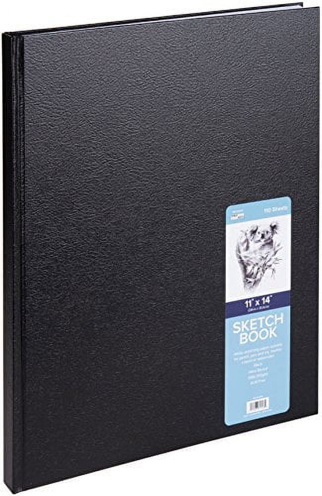 Pro Art Hard Bound Sketch Book 11"X14"-110 Sheets - Walmart.com