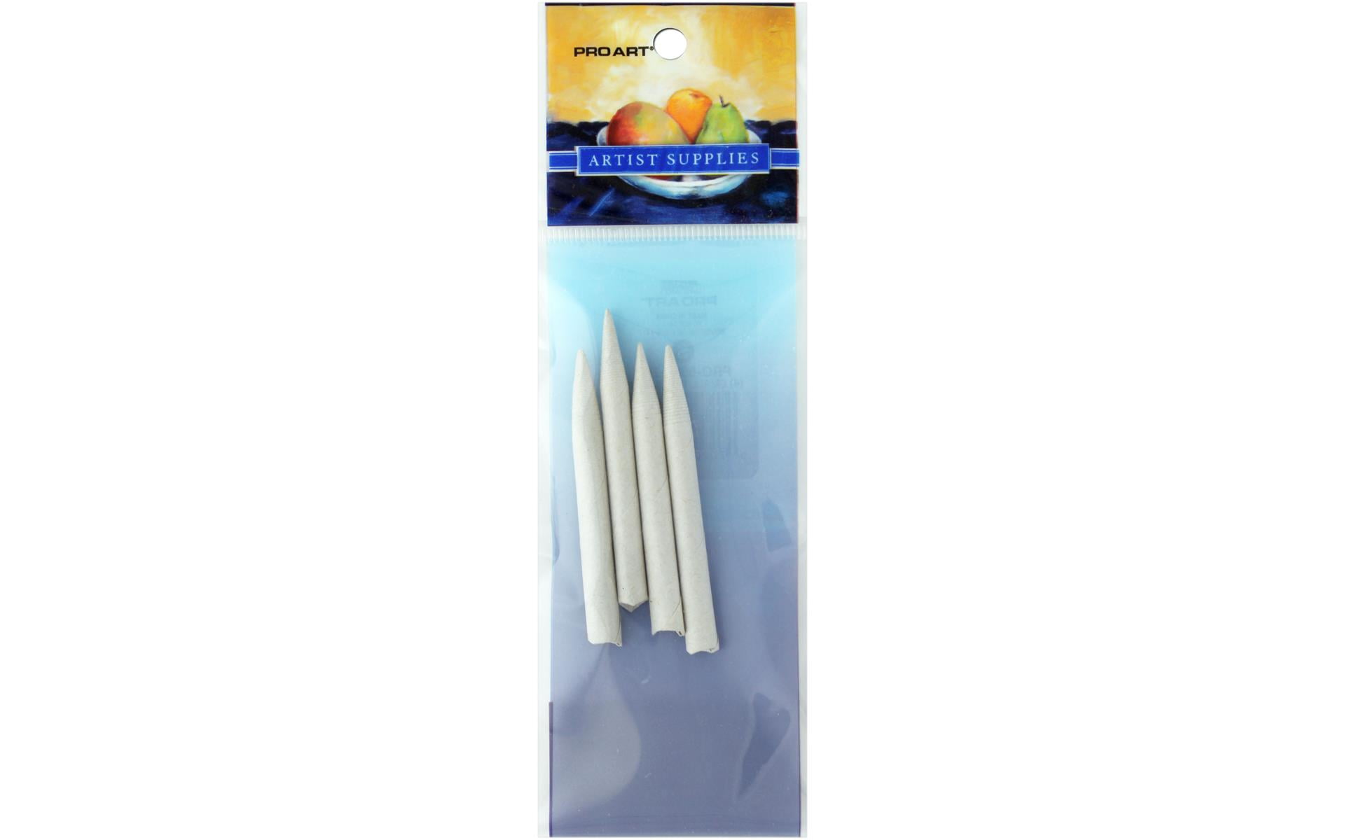 Pro Art Tortillons Small 4pc Carded, Blending Stumps for Drawing and ...