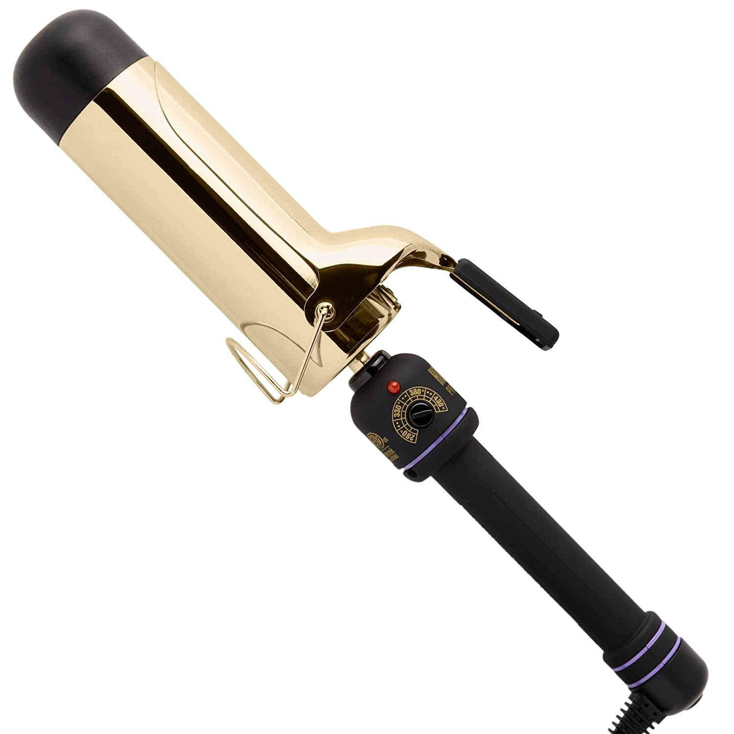 Pro Artist 24K Gold Jumbo Curling Iron | Long Lasting, Defined Curls (2 ...