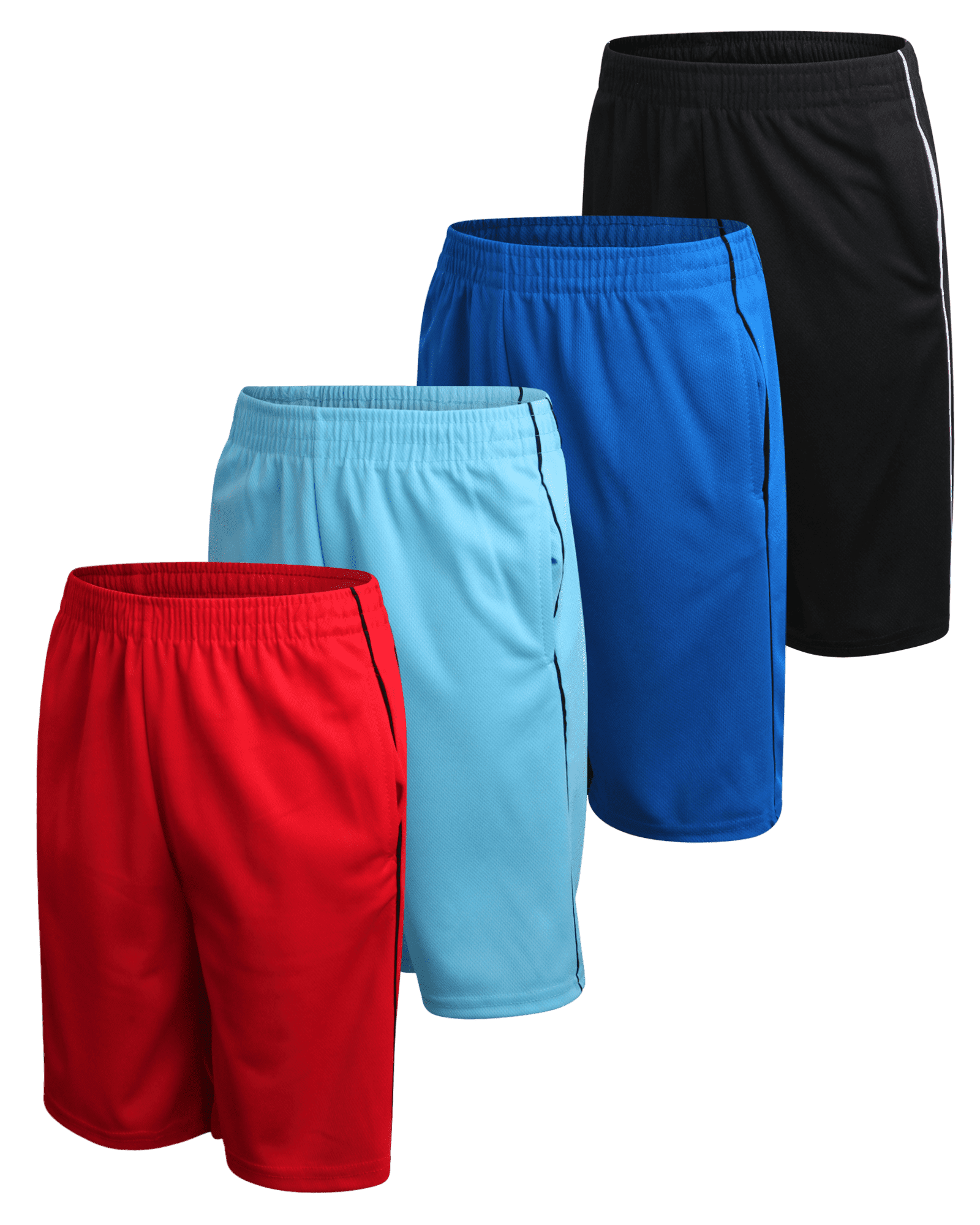 Pro Athlete Boys' Athletic Active Shorts - Quick-Dry Workout Gym ...