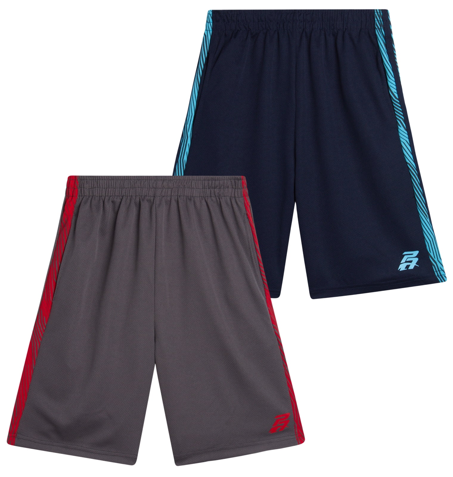 Pro Athlete Boys' Athletic Shorts - 2 Pack Active Performance ...