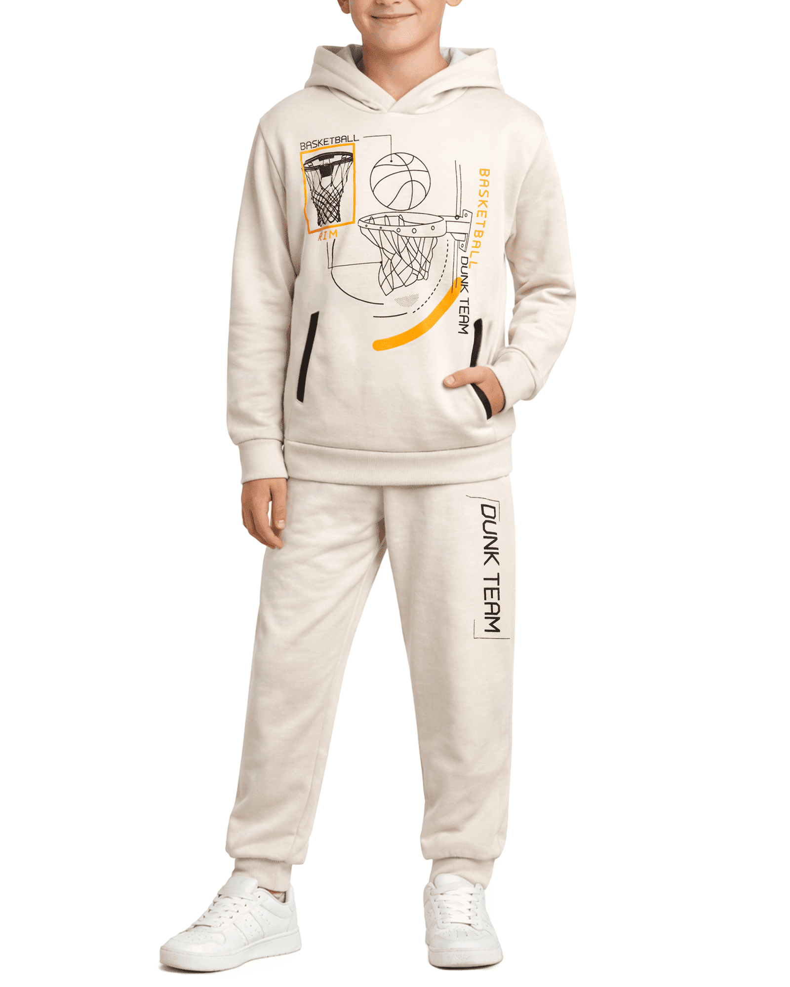 Pro Athlete Boys Sweatsuit Toddler Kids Soft Fleece Pullover Hoodie and ...
