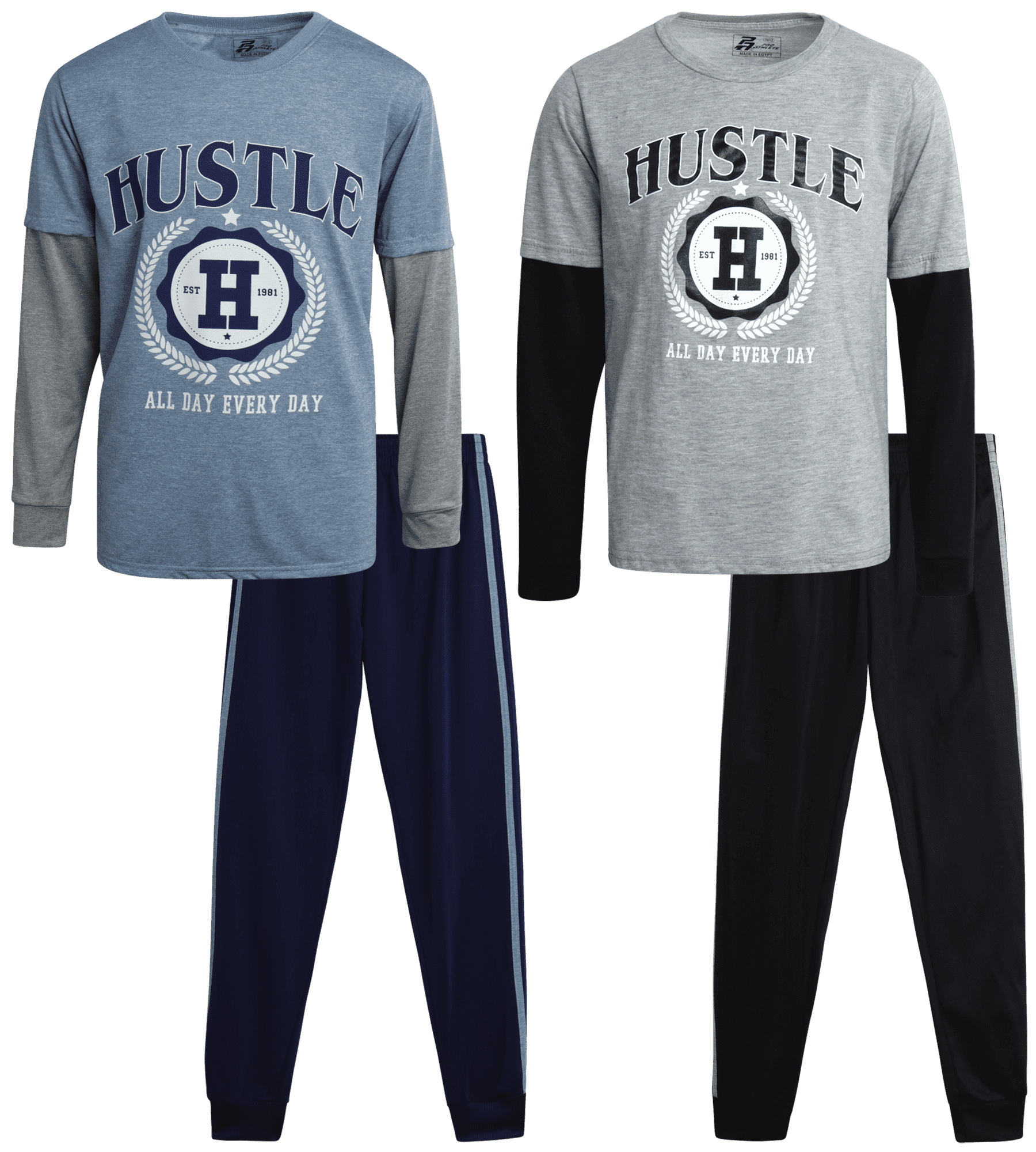 Pro Athlete Boys' Sweatsuit Set - 4 Piece Performance Shirt and Tricot ...