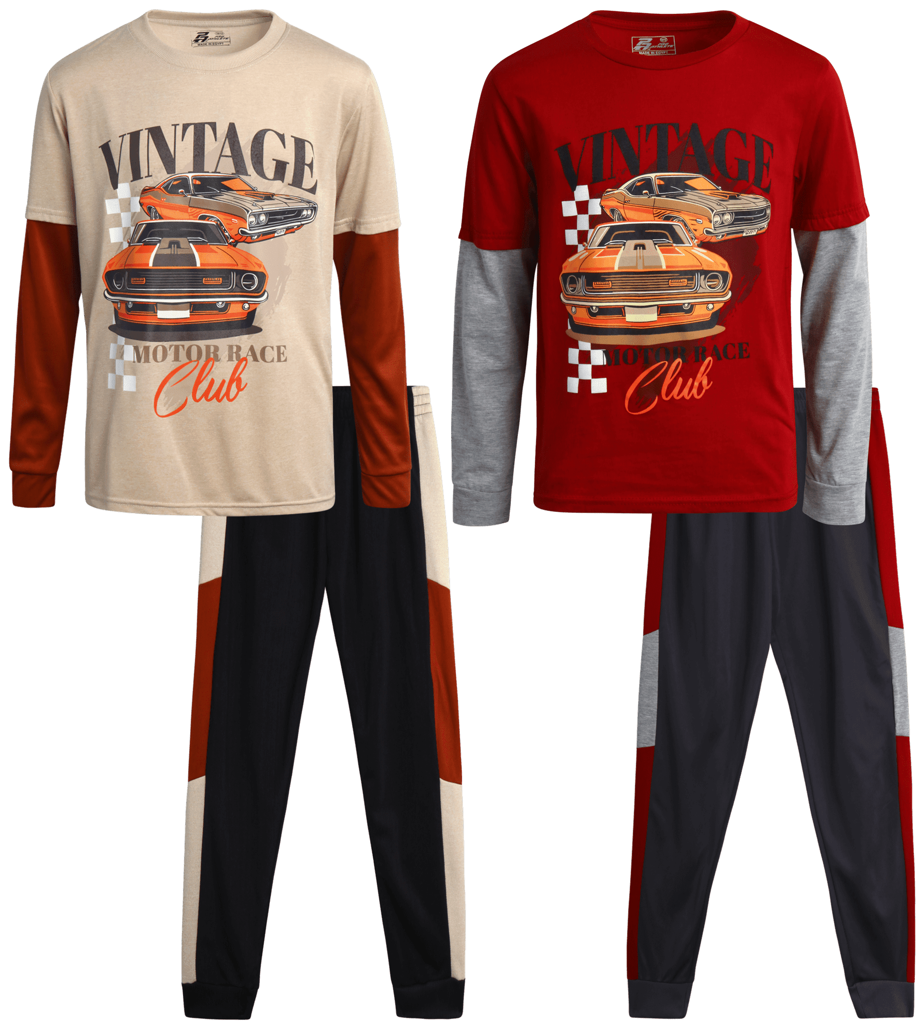 Pro Athlete Boys' Sweatsuit Set - 4 Piece Performance Shirt and Tricot ...