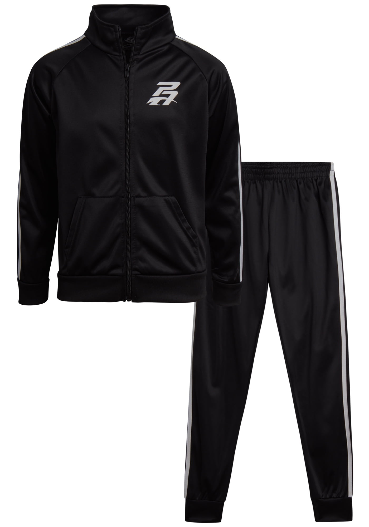 Pro Athlete Boys' Tracksuit Set - 2 Piece Active Tricot Sweatshirt and ...