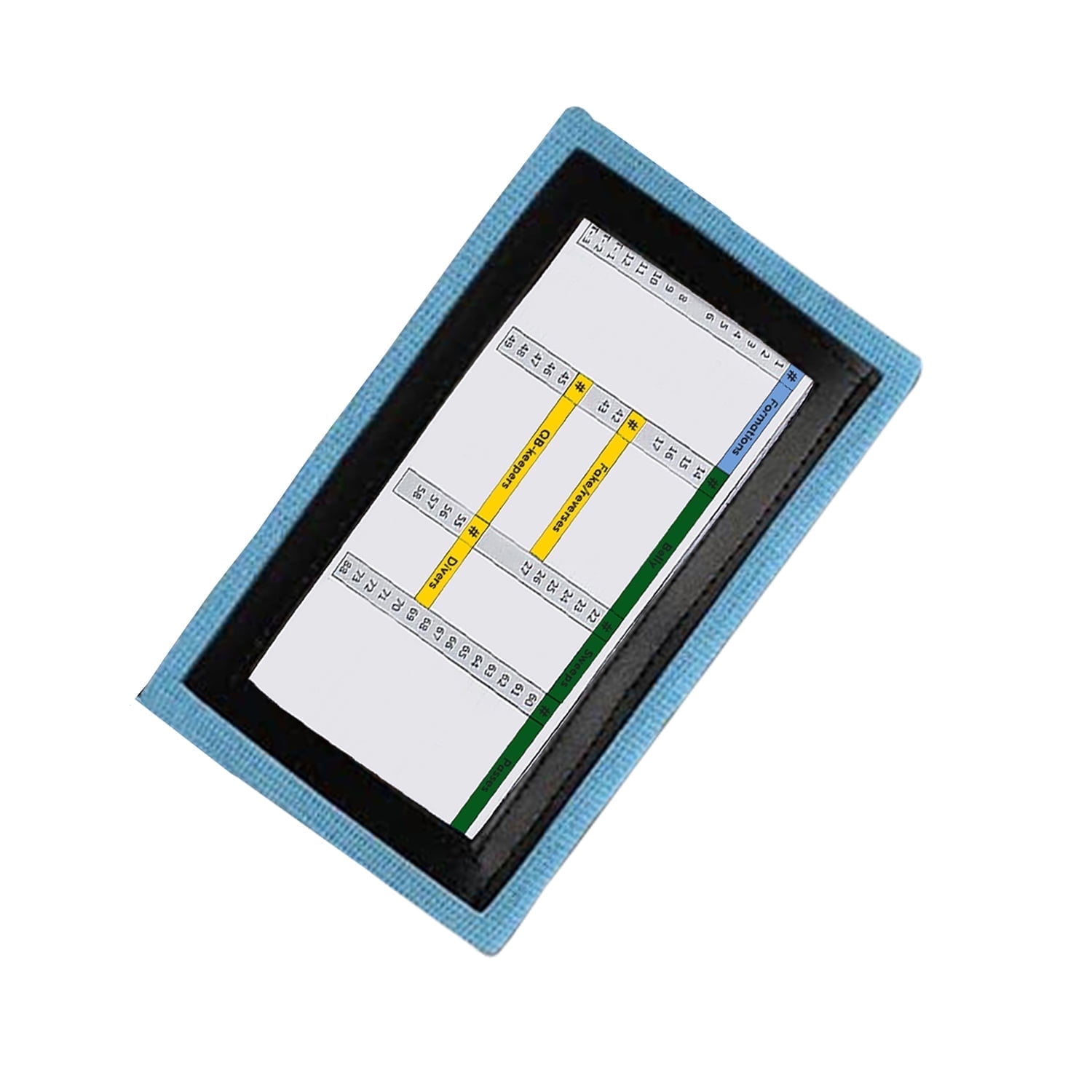 Pro Athletics Football Quarterback Playbook Wristbands for Adult and ...