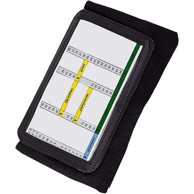 Pro Athletics QB Playbook Wristband for Sports, Adult Size, 3 ...