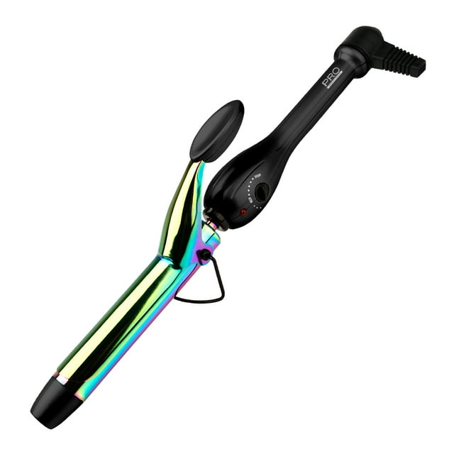 Pro Beauty Tools 24-Hour Curls Professional Iridescent Curling Iron, 1 ...