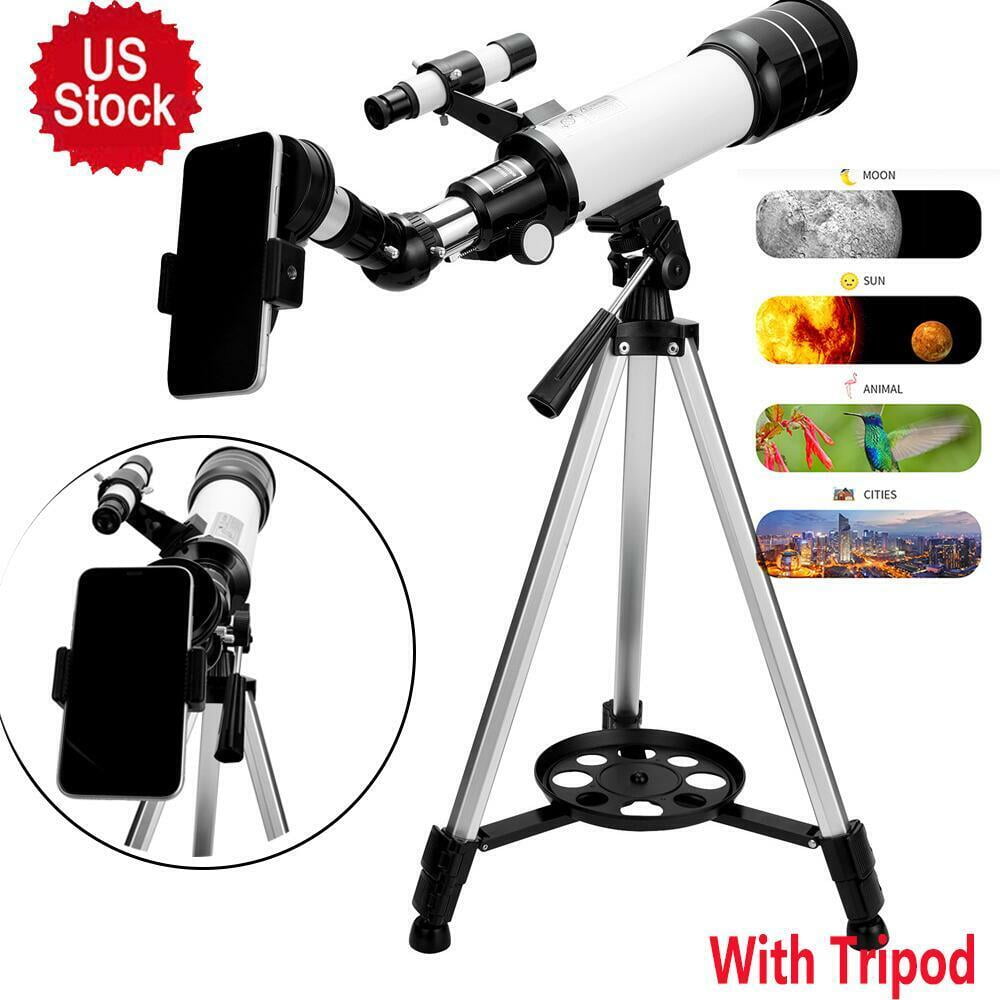 Pro Beginner Astronomical Telescope HD Viewing Space Star Moon w ...