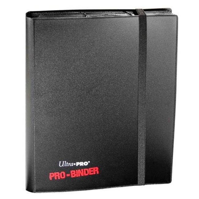 Ultra PRO: 9-Pocket Side-Loading PRO-Binder (Black) - Walmart.com