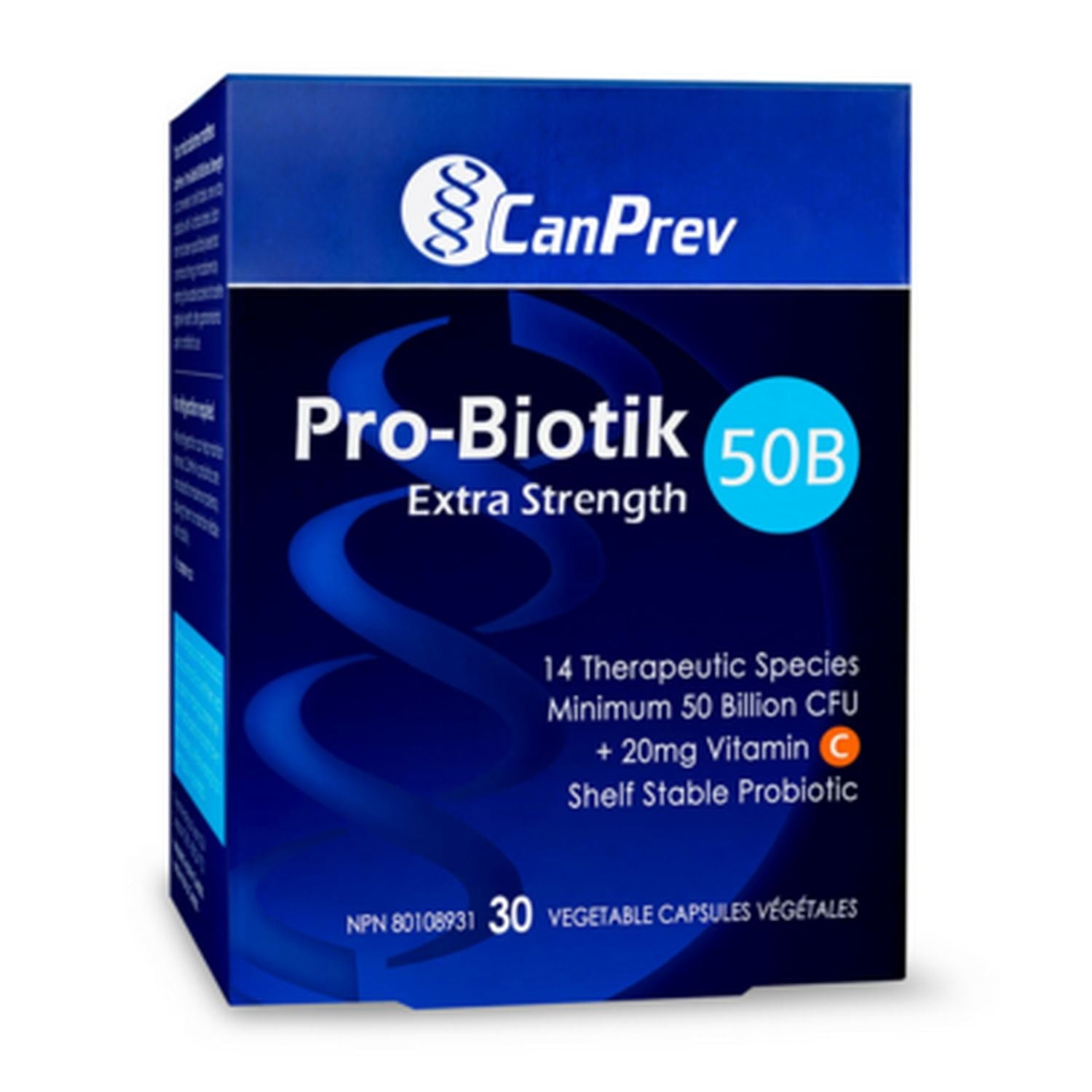 Pro-Biotik™ 50B Extra Strength 30 Vegetable Capsules - Walmart.com