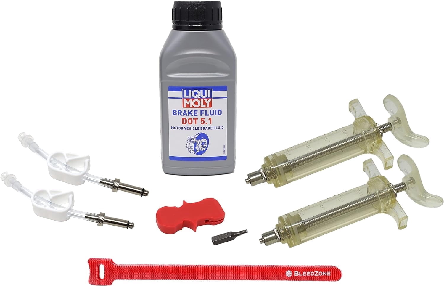 Pro Bleed Kit for Avid/Formula Hydraulic Brakes with DOT 5.1 Brake ...