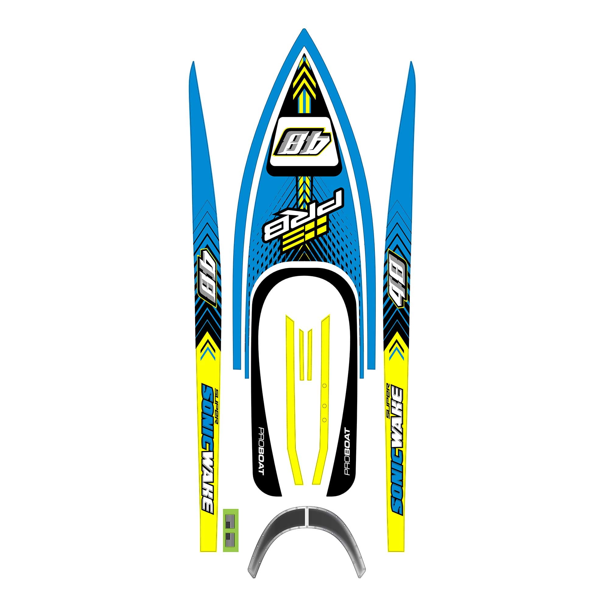 Pro Boat Decal Set SSW 48" PRB-1656 - Walmart.com