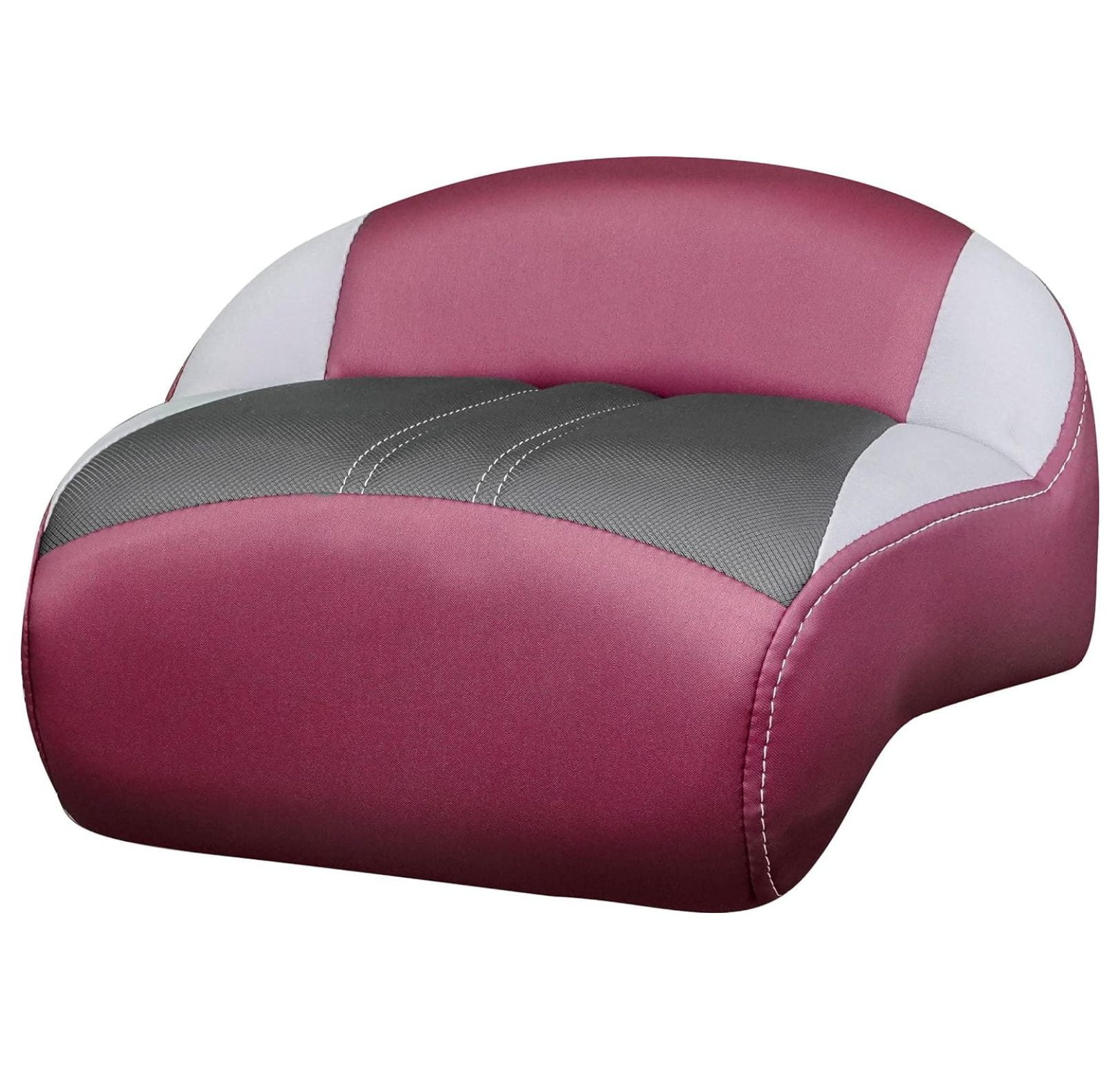 Pro Casting Boat Seat (Raspberry/Gray/Carbon) - Walmart.com