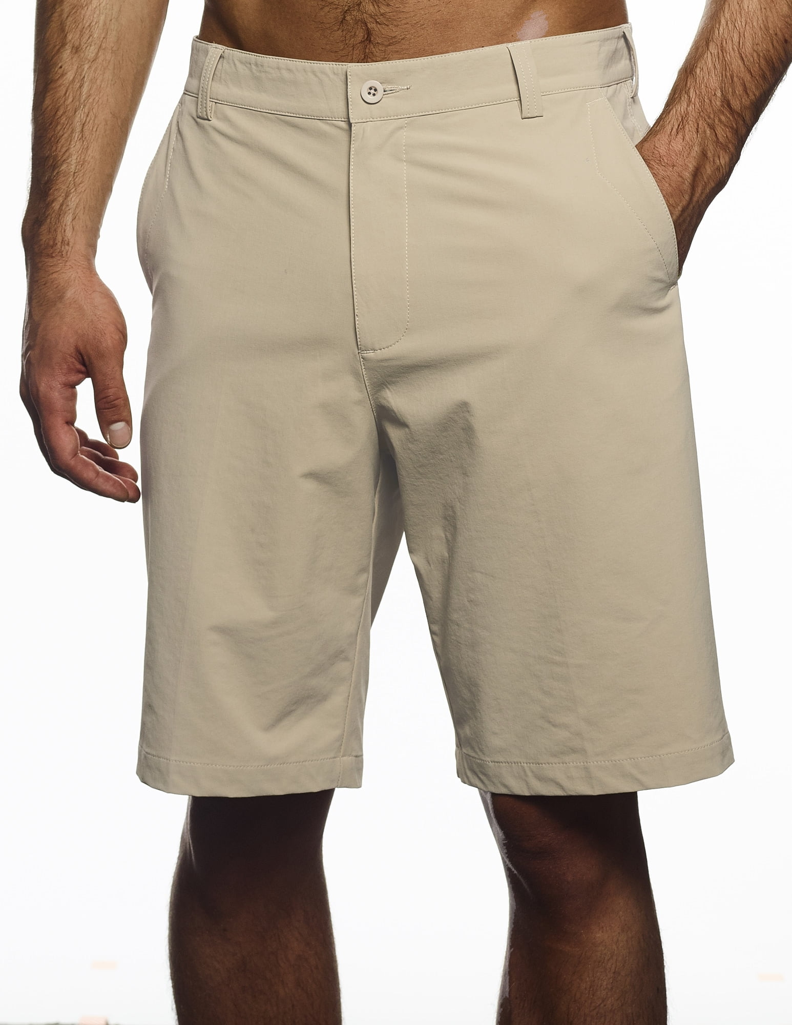 Pro Celebrity 631 Male OMNI PRO SHORTS (Sand Stone, 30) - Walmart.com