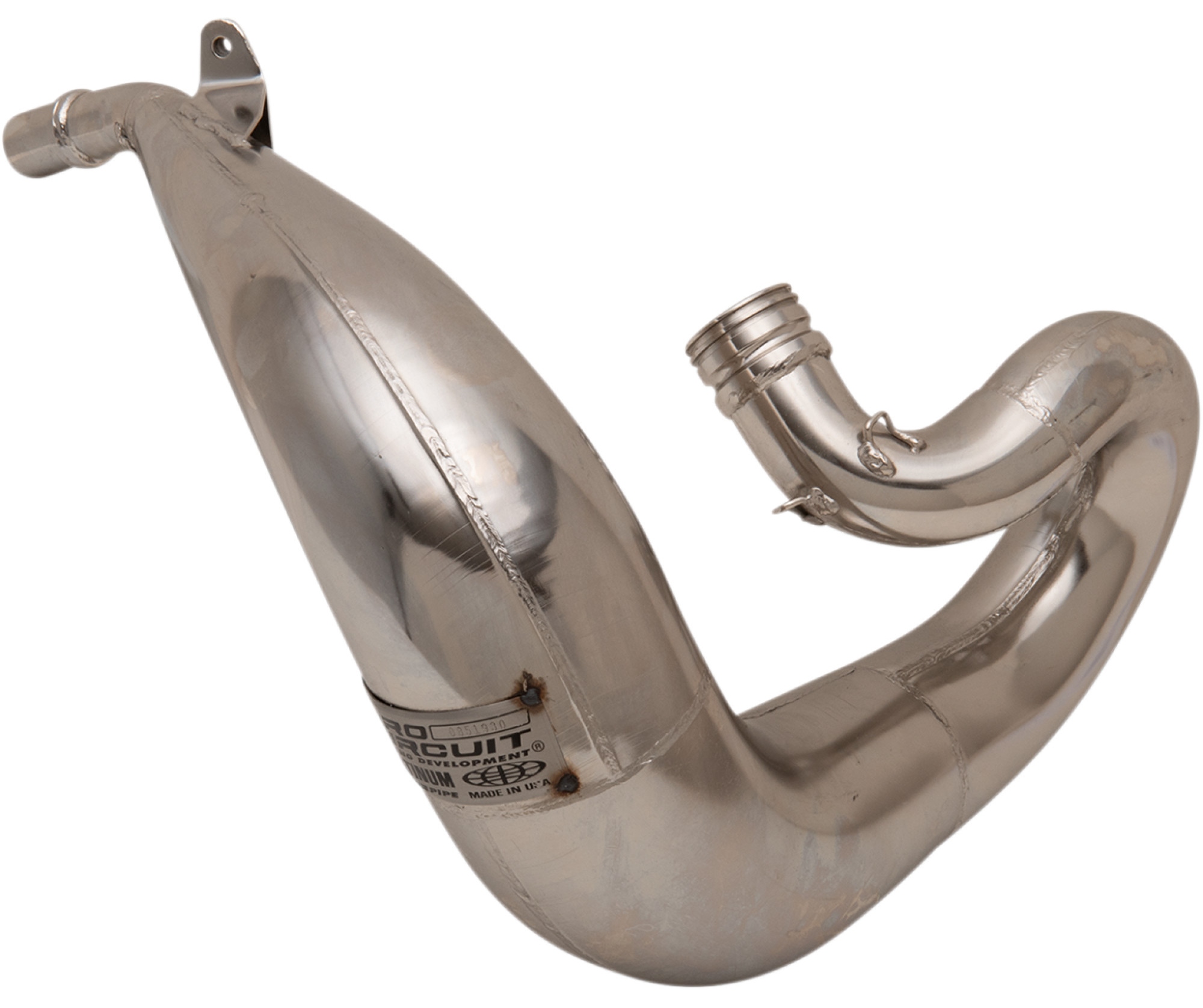 Pro Circuit Nickel Plated Platinum Exhaust Pipe (0851930) - Walmart.com