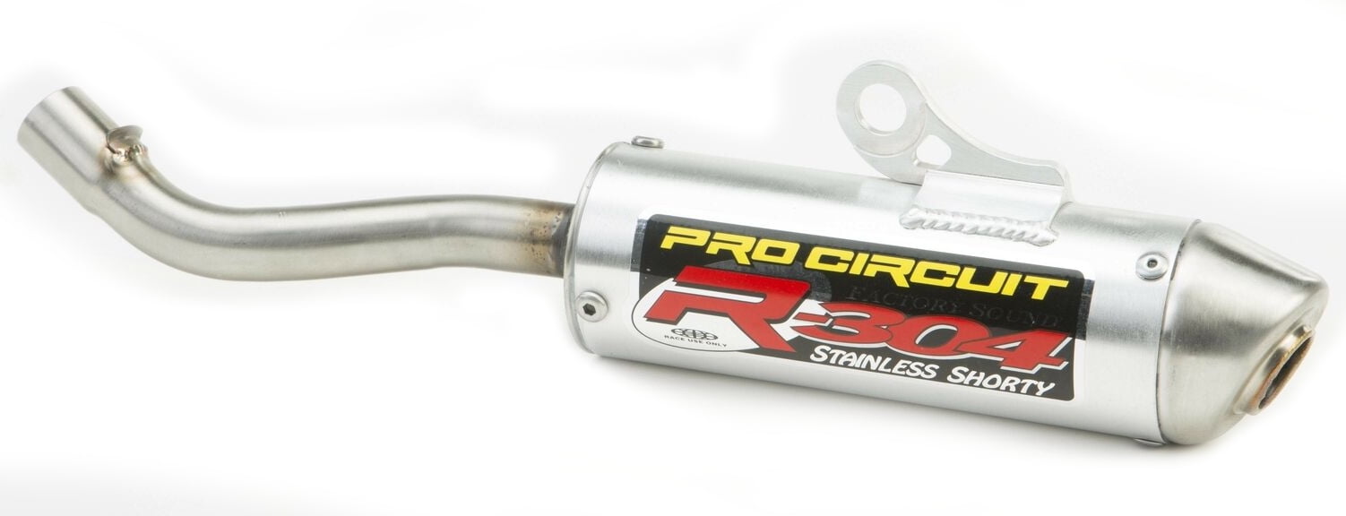 Pro Circuit R304 Shorty Silencer for '02-21 Yamaha YZ125 (SY02125-RE ...