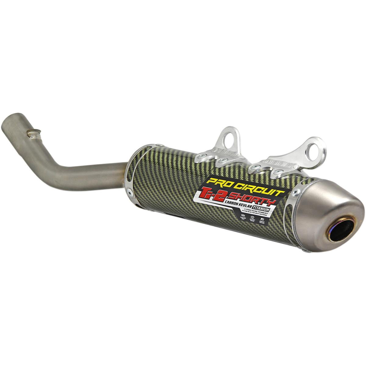 Pro Circuit R304 Shorty Ti-2 Silencer Carbon w/Titanium End Cap ...