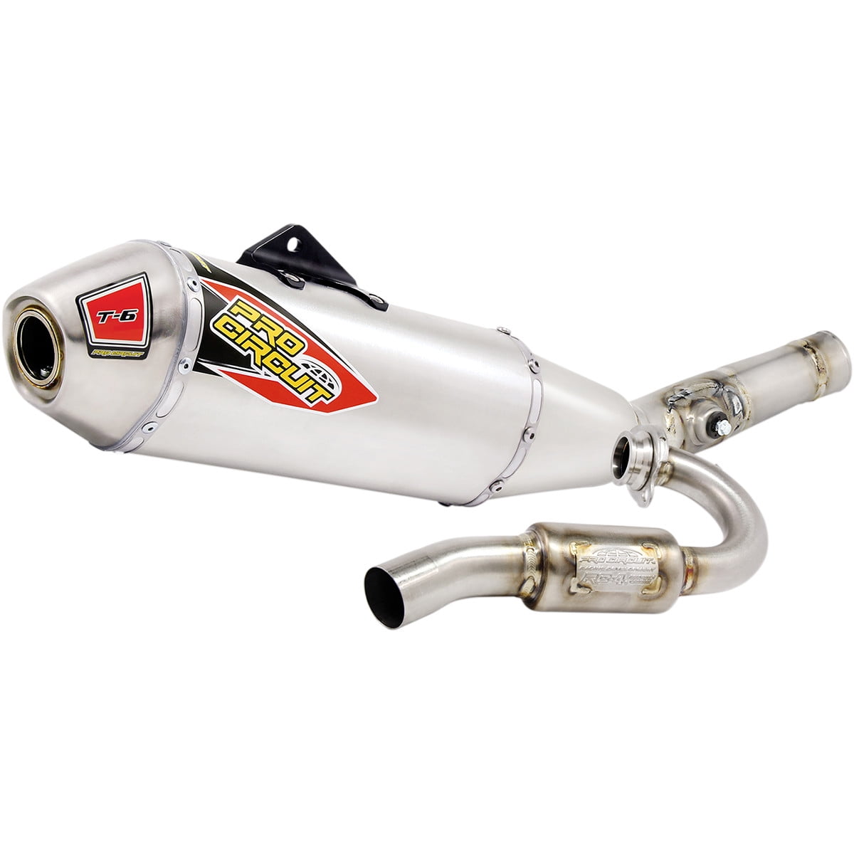 Pro Circuit T-6 Stainless Steel Full Exhaust System (0161745G ...