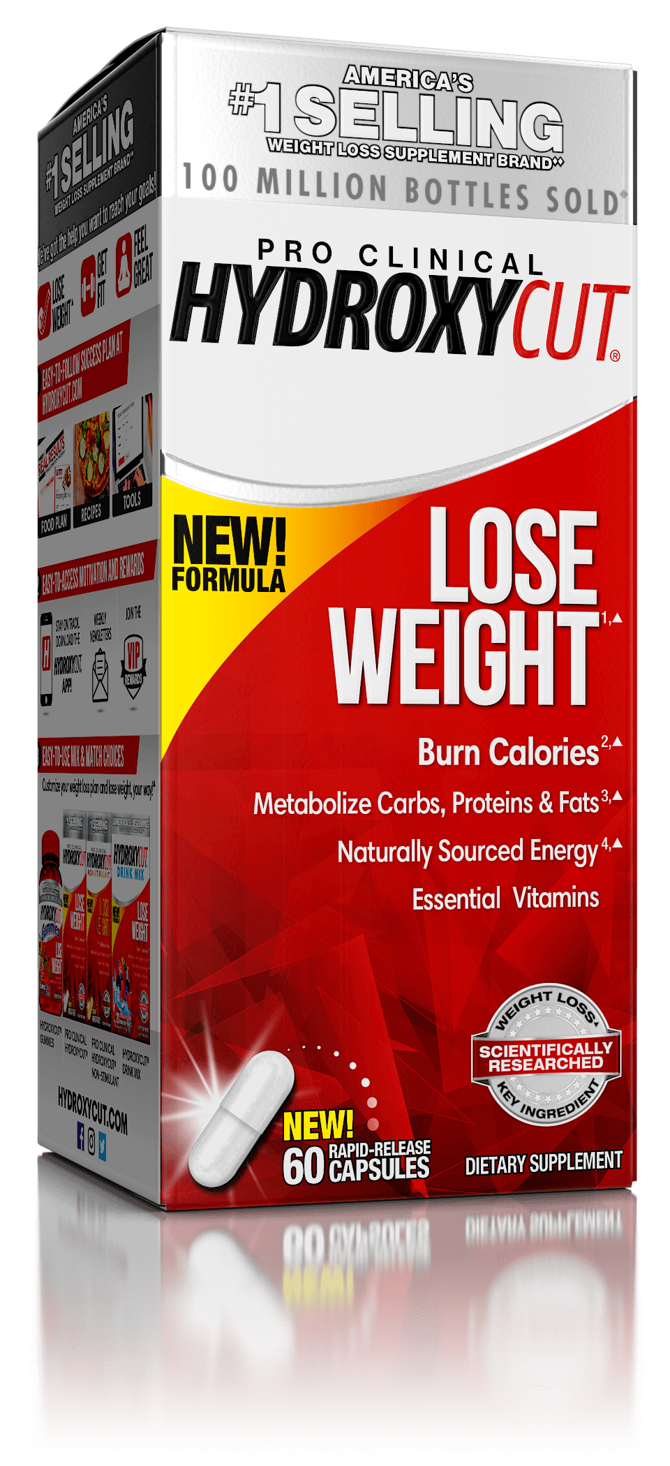 Pro Clinical Weight Loss Supplements with Apple Cider Vinegar, Burn ...