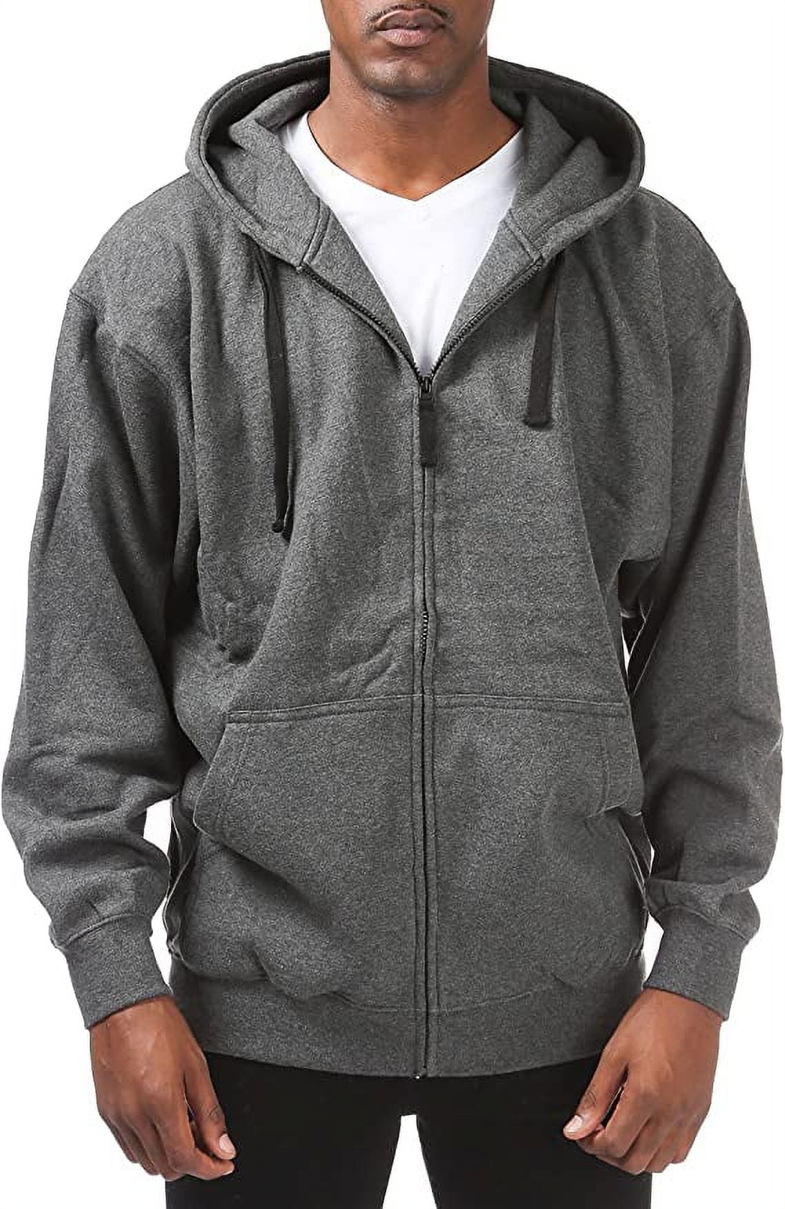 Pro Club Men's Comfort Full Zip Hood - Walmart.com