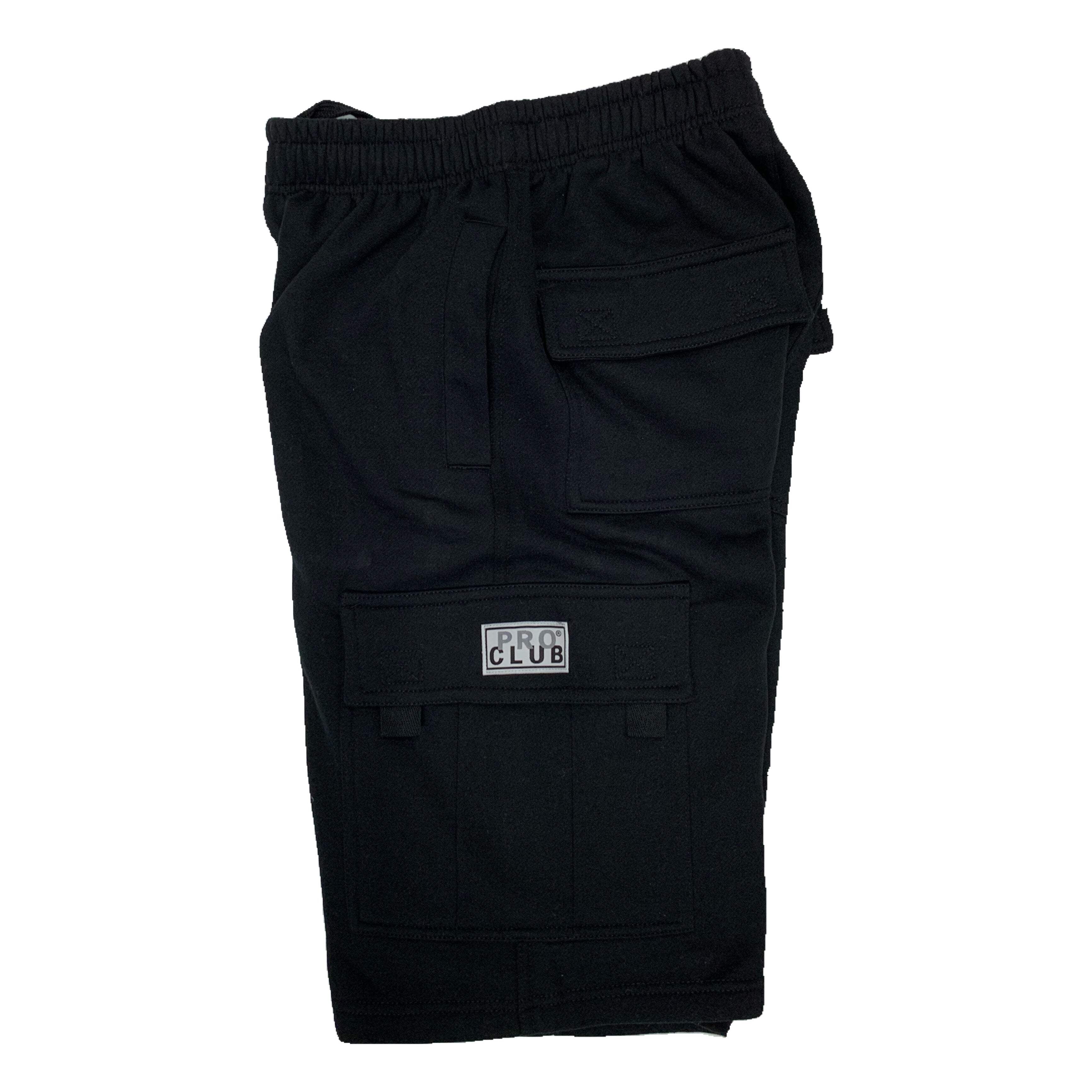 Pro Club Men's Fleece Cargo Shorts - Walmart.com
