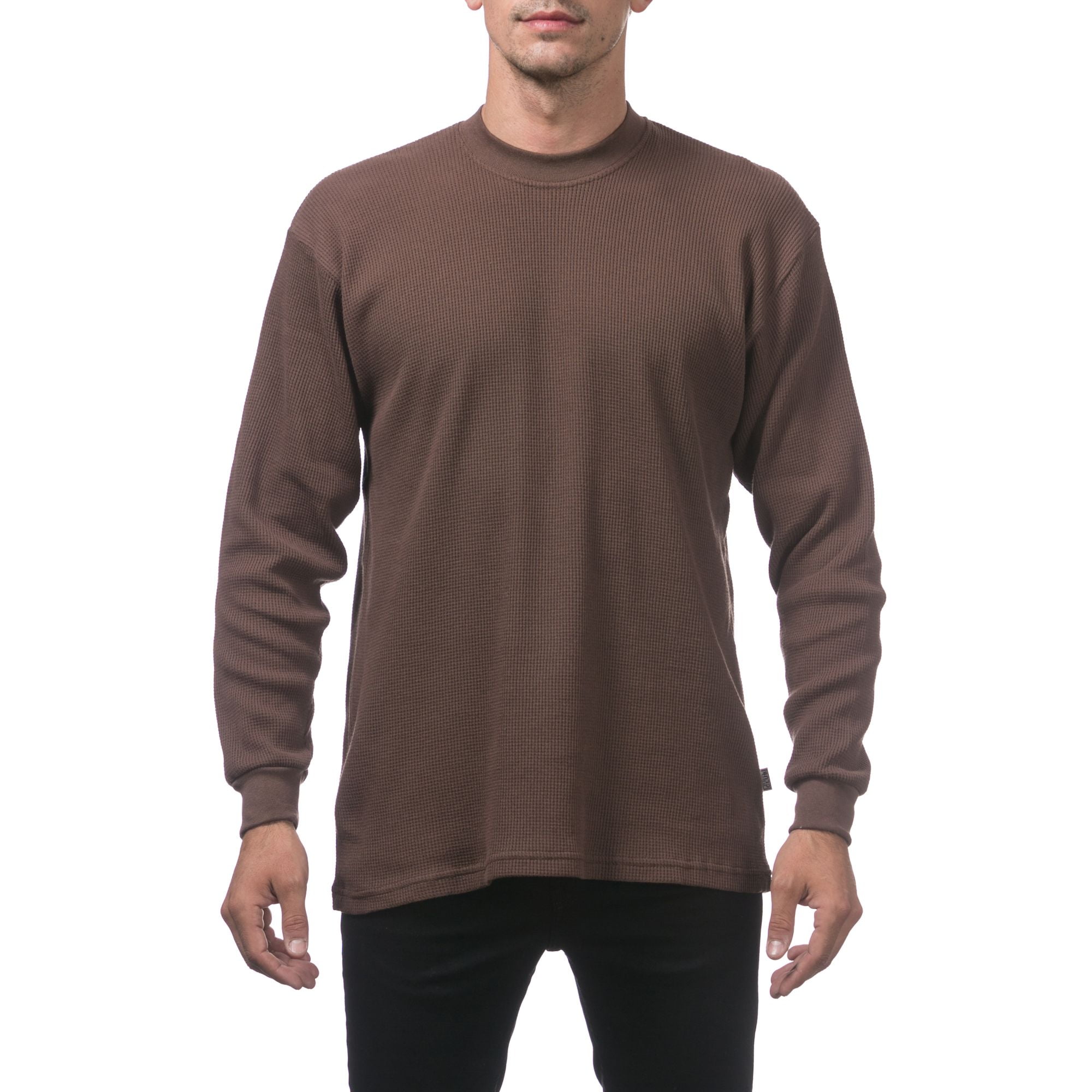 Pro Club Men's Heavyweight Cotton Long Sleeve Thermal Top - Walmart.com