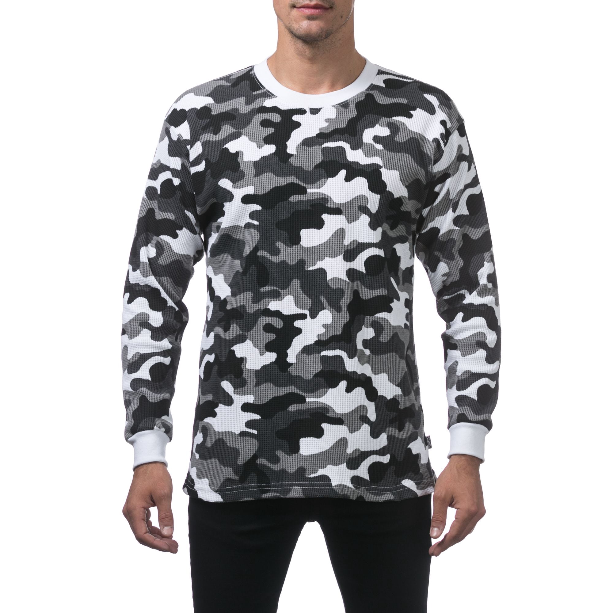 Pro Club Men's Heavyweight Cotton Long Sleeve Thermal Top - Walmart.com