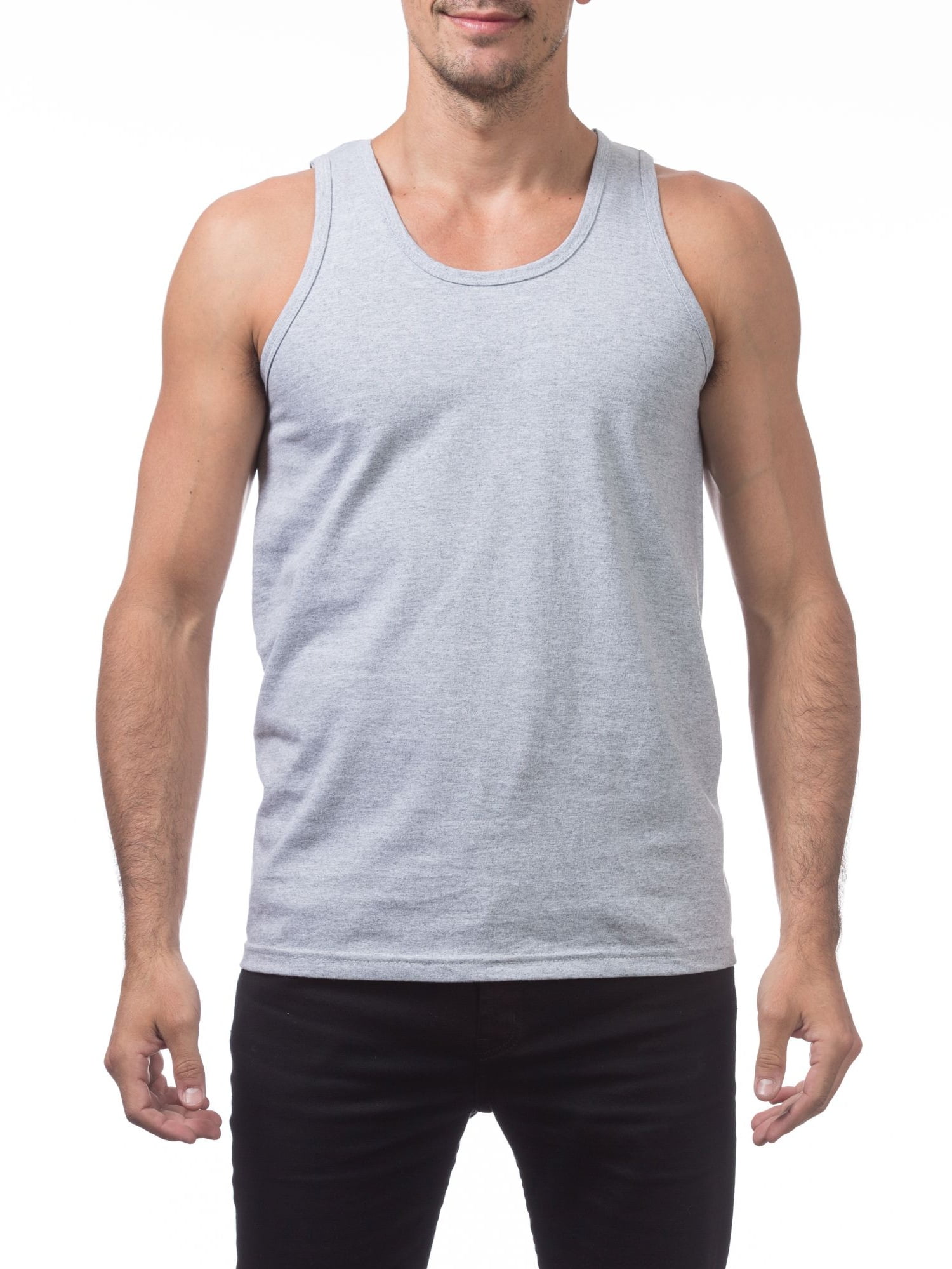 Pro Club Men's Heavyweight Cotton Tank Top Outerwear - Walmart.com