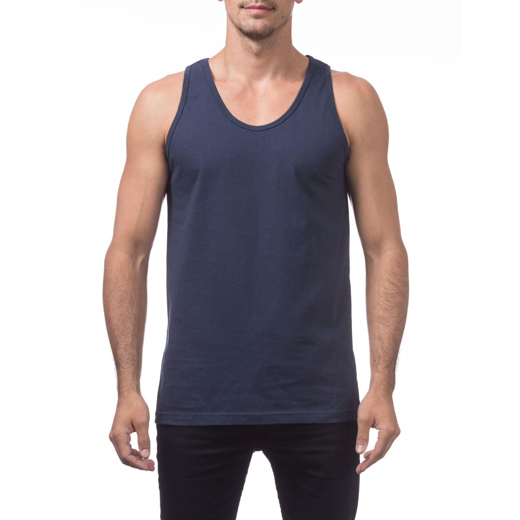 Pro Club Men's Heavyweight Cotton Tank Top Outerwear - Walmart.com