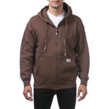 Pro Club Men's Heavyweight Full Zip Fleece Hoodie - Walmart.com