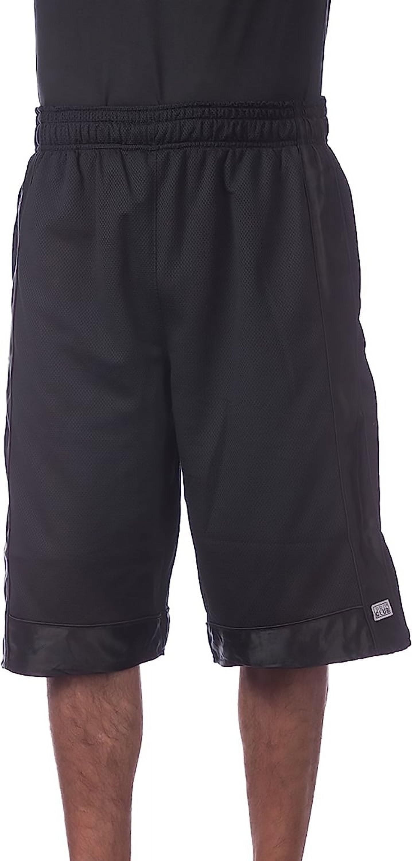 Pro Club Men's Heavyweight Mesh Basketball Shorts 161-BLK-XL - Walmart.com