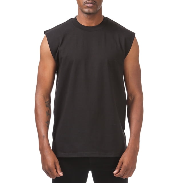 Pro Club Men's Heavyweight Sleeveless Muscle T-Shirt - Walmart Business ...