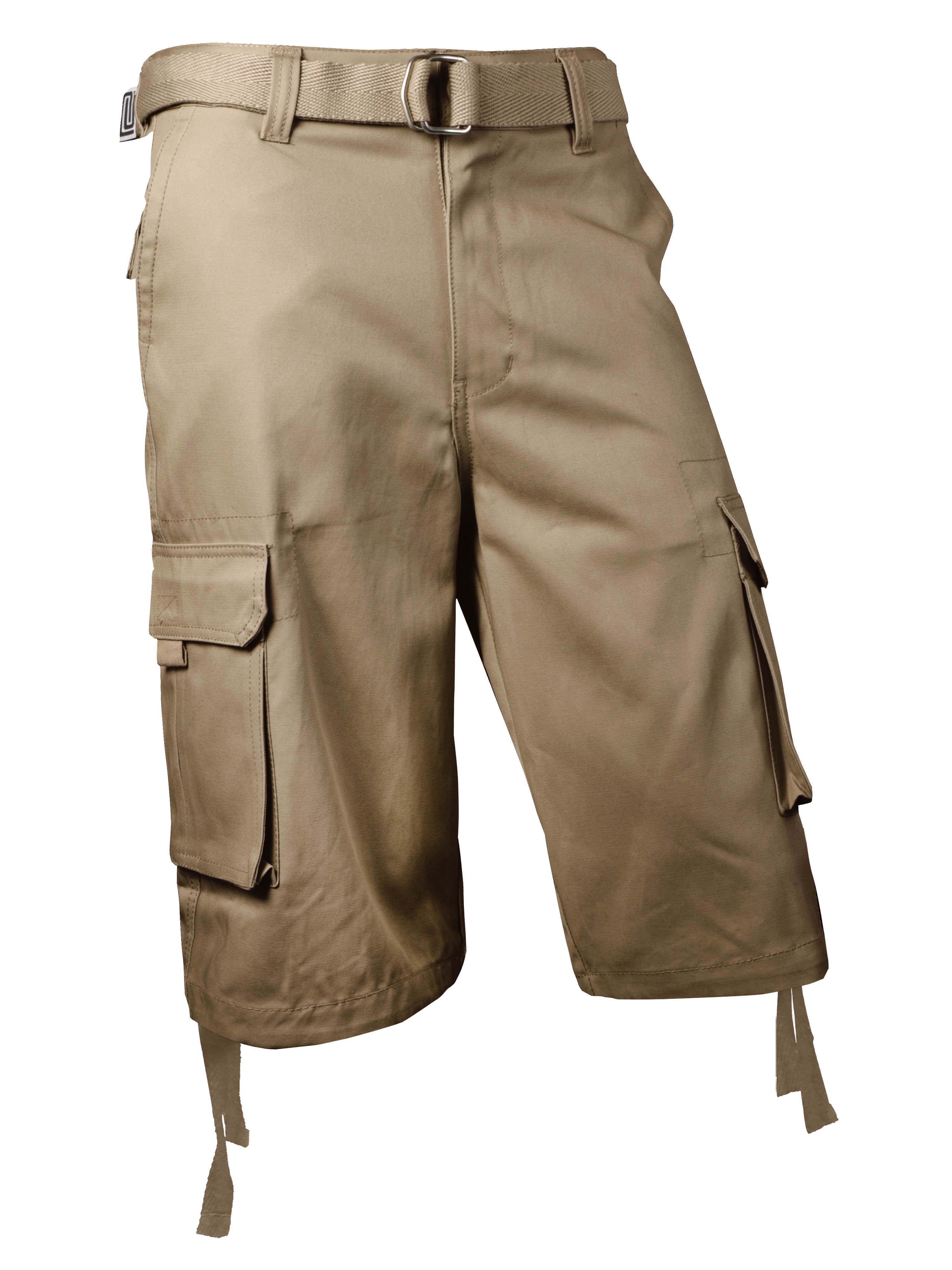 Pro Club Premium Men's Utility Twill Cargo Shorts - Walmart.com