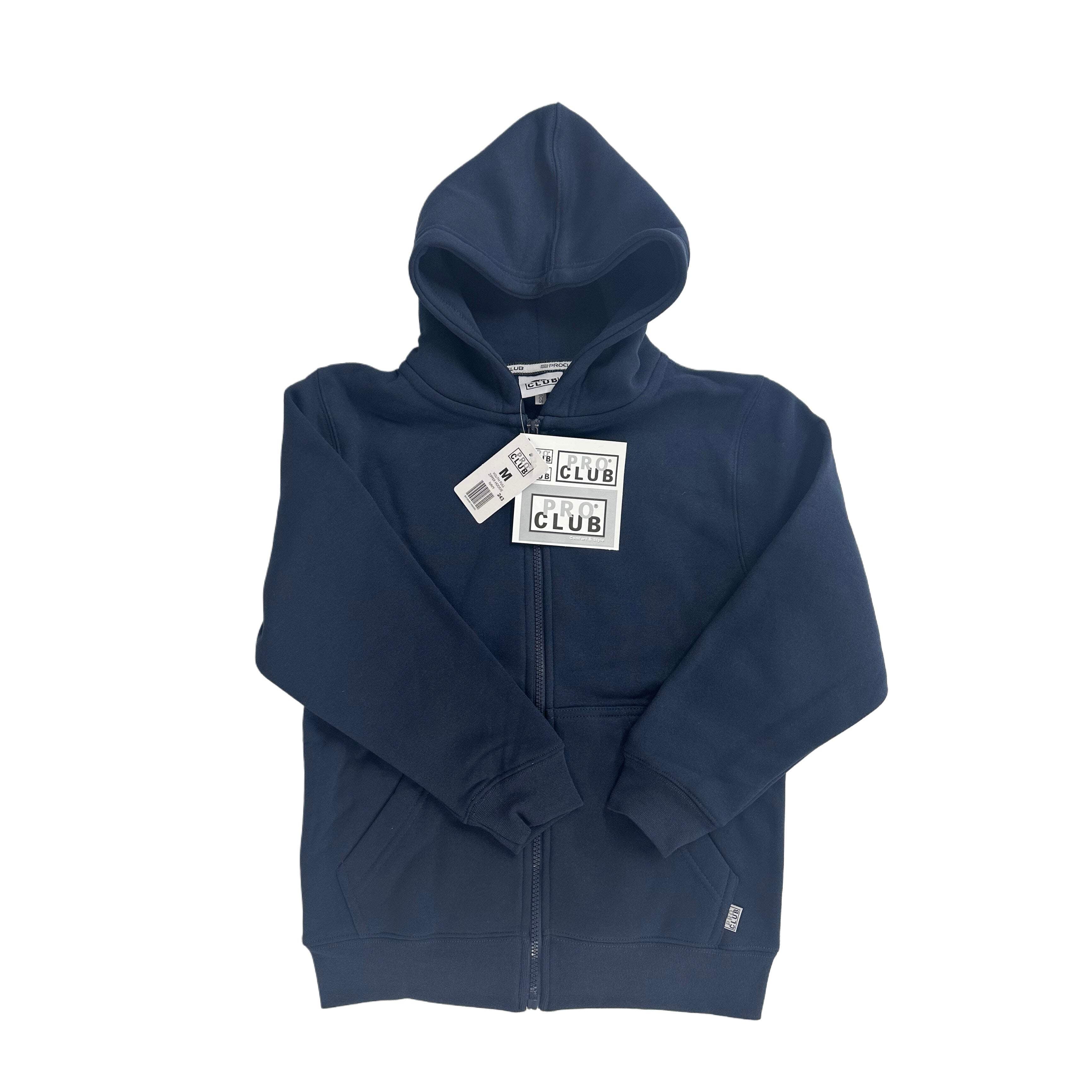 Pro Club Youth Fleece Full Zip Hoodie - Walmart.com