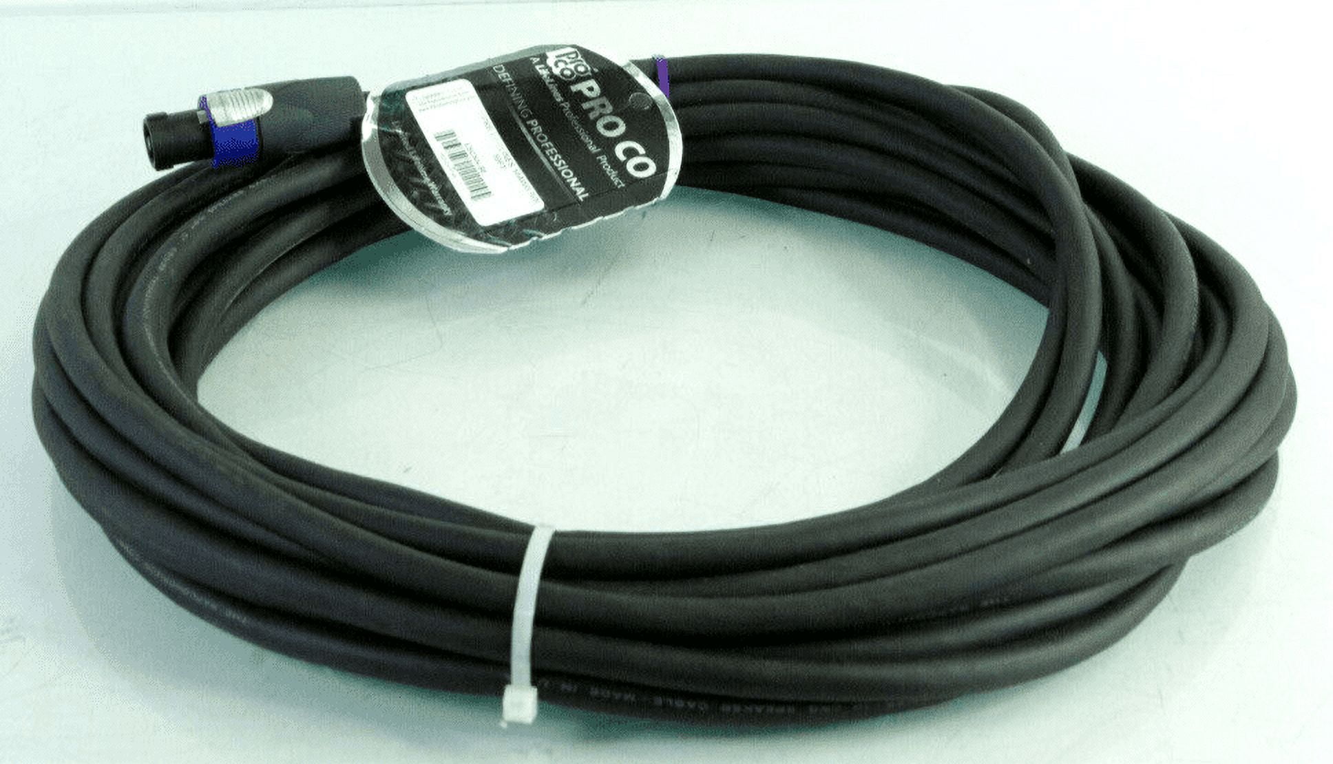 Pro Co LSCNN-50 50' LifeLines Series NL2 10AWG, 2-Conductor Speaker ...
