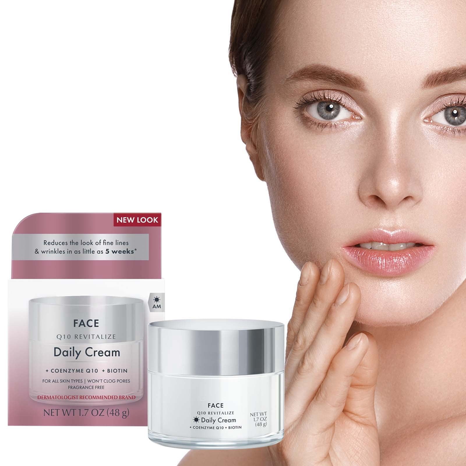 Pro-Coenzyme Q10 Day Cream - Wrinkle Defense Moisturizer for Mature ...