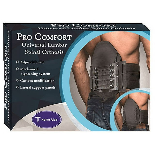 Pro Comfort Universal Lumbar Support Back Brace - Walmart.com