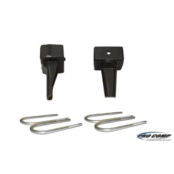 Pro Comp 2.5 Inch Rear Lift Block with U-Bolt Kit - 58252 - Walmart.com