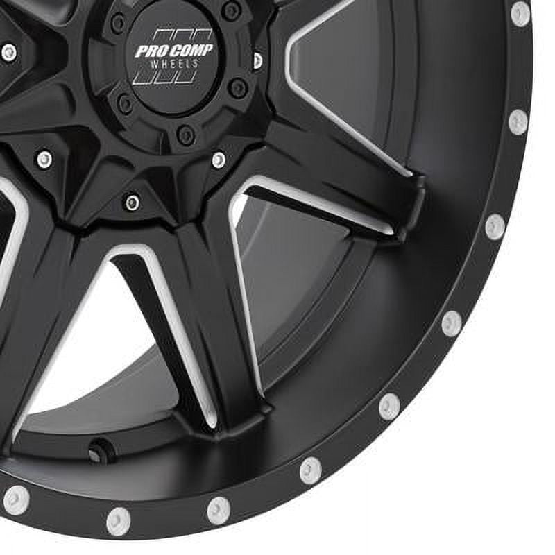 Pro Comp 48 Series Quick 8, 20x9 Wheel with 8x170 Bolt Pattern - Satin ...