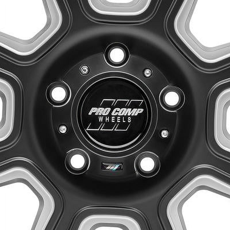 Pro Comp 64 Series Gunner, 20x10 with 5x5 Bolt Pattern - Satin Black ...