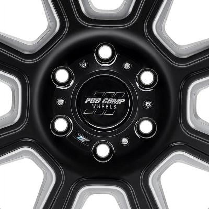 Pro Comp 64 Series Gunner, 20x10 with 6x135 Bolt Pattern - Satin Black ...